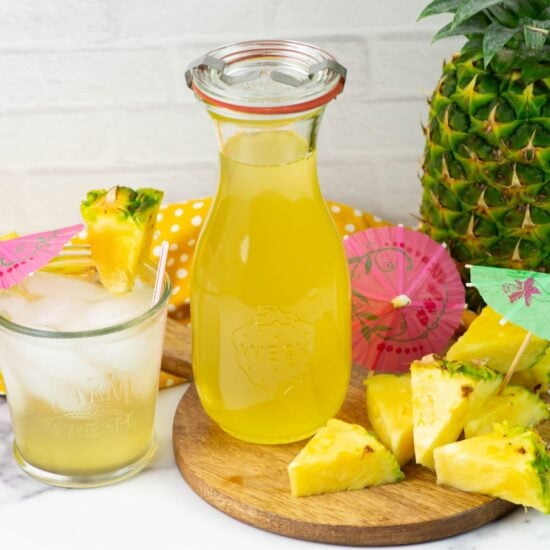 Homemade Pineapple Syrup Recipe - Flour On My Face