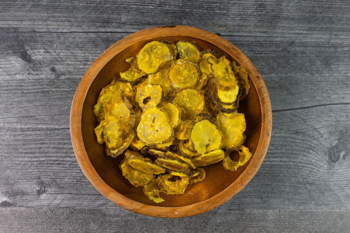How to Dehydrate Pickle Chips - Flour On My Face