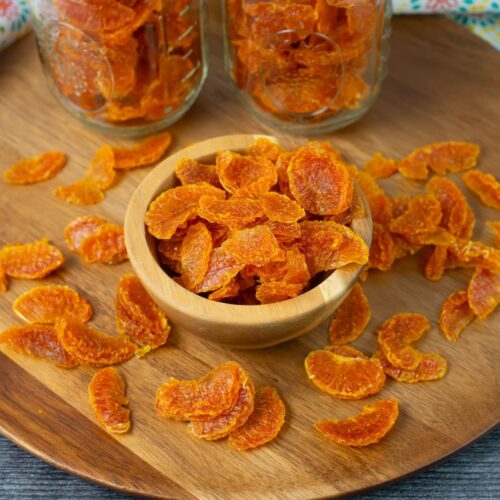 How to Dehydrate Mandarin Oranges - Flour On My Face