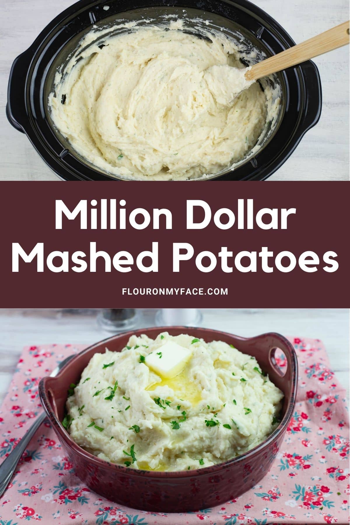 Million Dollar Crock Pot Mashed Potatoes - Flour On My Face
