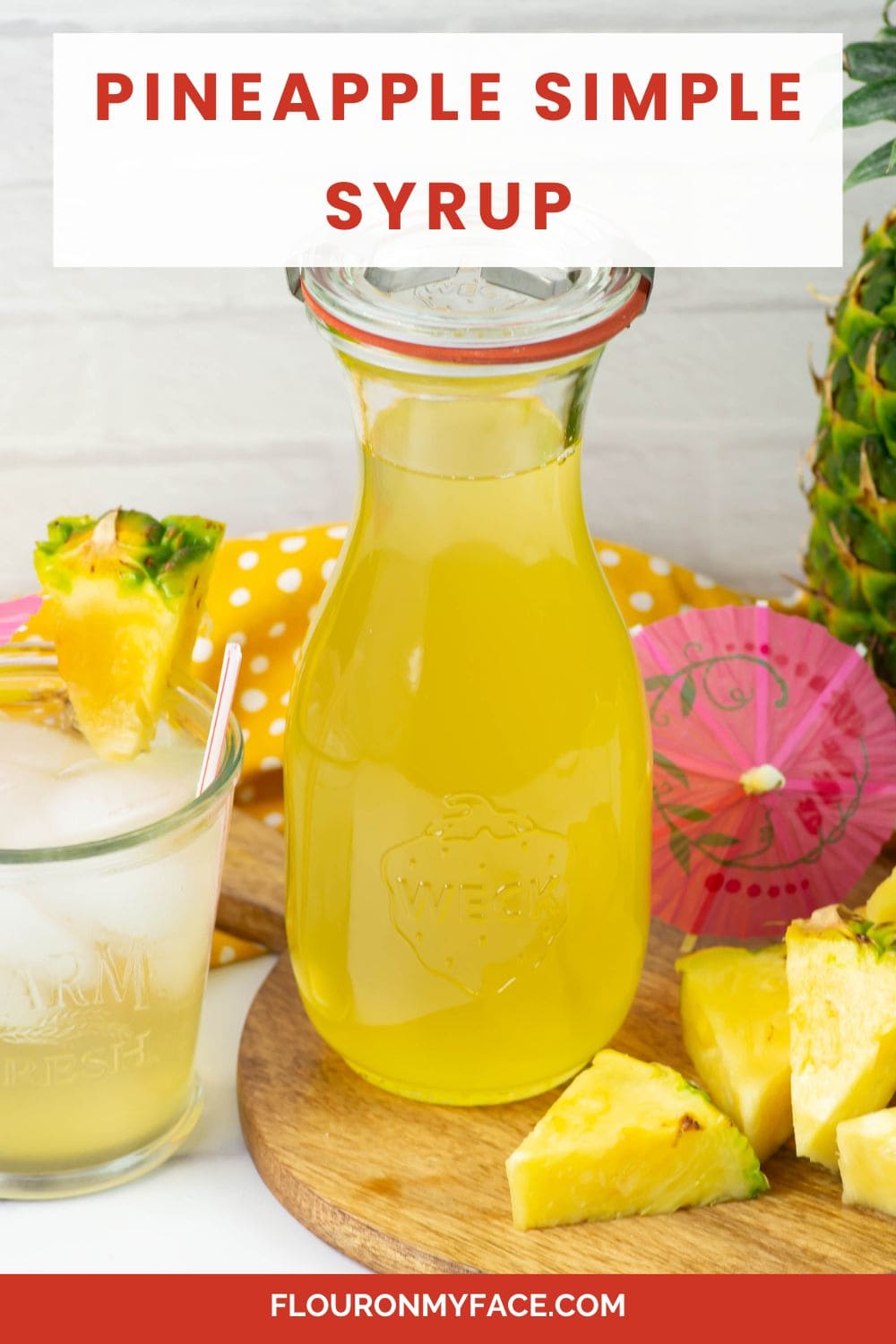 Homemade Pineapple Syrup Recipe - Flour On My Face